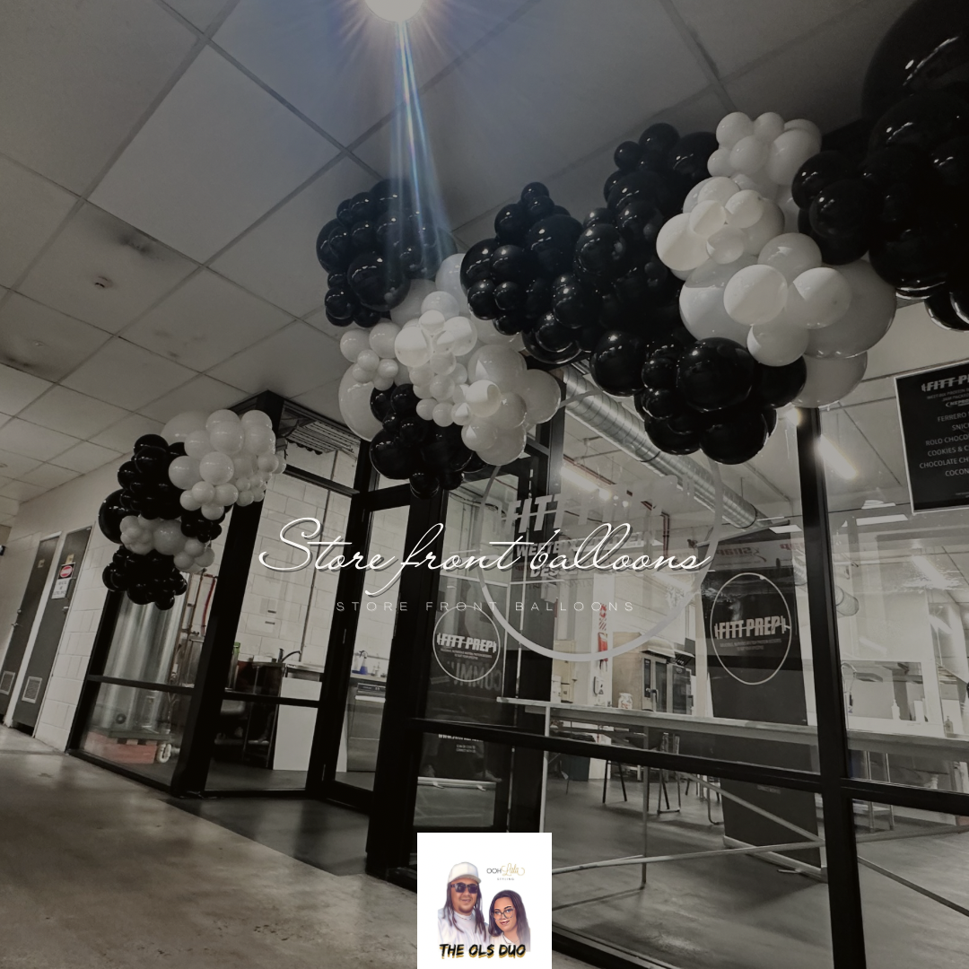 STOREFRONT BALLOONS – OOH LALA STYLING